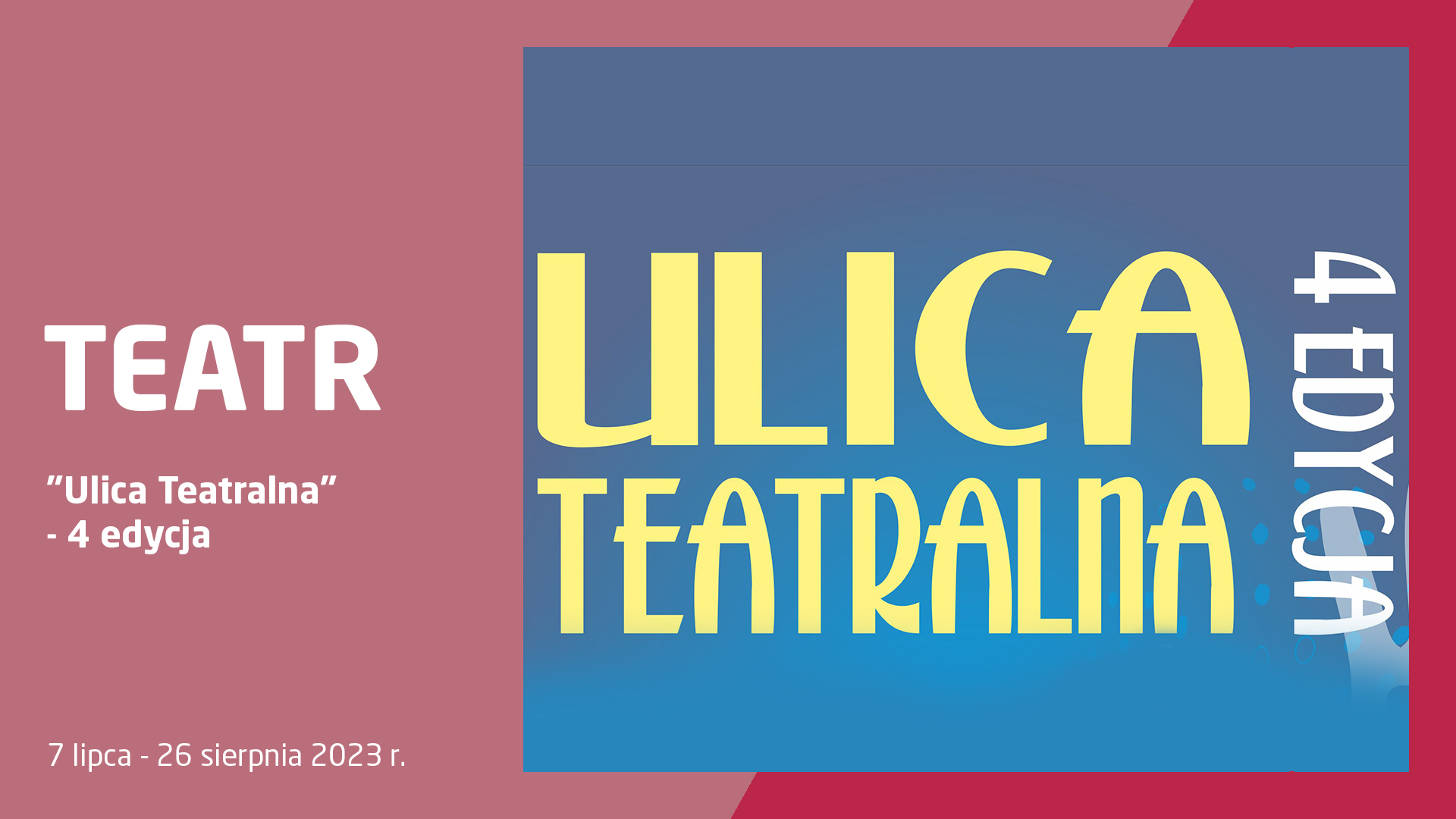 Ulica Teatralna 2023 Radom Spektakle W Mie cie Resursa Radom Ulica Teatralna 2023 Radom Spektakle W Mie cie Resursa Radom